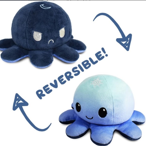 Teeturtle | Toys | Teeturtle Original Reversible Octopus Plushie Day ...